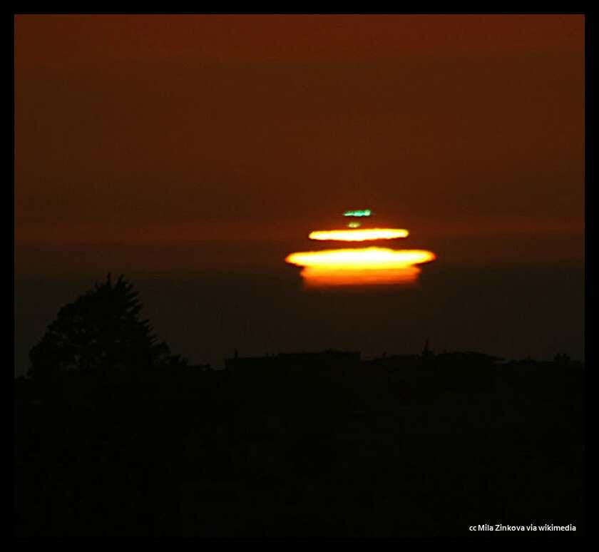 The Green flash at sunset - it DOES exist
